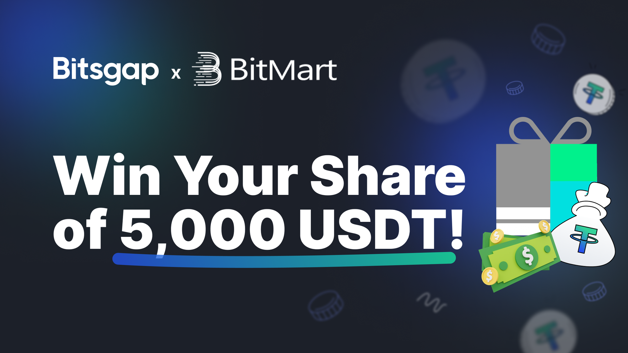 Bitsgap & BitMart Trading Contest: Win 5,000 USDT! | Bitsgap blog